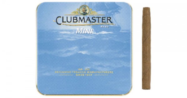Tigari de foi Clubmaster Mini Blue (20) | TABACO.ro