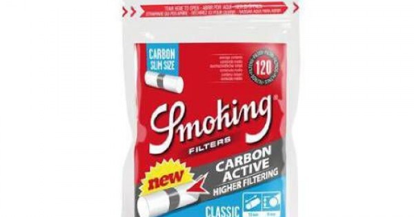 Filtre Smoking Classic Slim Carbon (120) | TABACO.ro