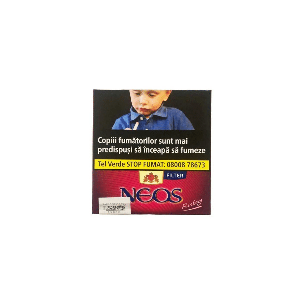 Tigari de foi Neos Mini Filter Ruby (10) | TABACO.ro